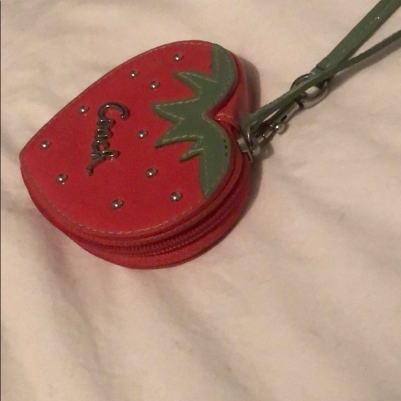Coach | Bags | Coach Strawberry Coin Purse | Poshmark